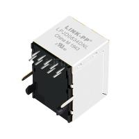 China Pulse JD3-0001NL Compatible LINK-PP LPJD0834DNL 10/100/1000 Base-T Without LED Vertical RJ45 Surface Mount Socket for sale