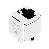 China Pulse JXD2-0011NL Compatible LINK-PP LPJD4013DNL 10/100 Base-T Without Led Single Port Vertical Mount RJ45 MagJack for sale