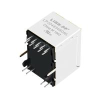China PULSE JXD3-0002NL Compatible LINK-PP LPJD4834BDNL 10/100/1000 Base-T Yellow/Green LED Vertical Lan Ethernet RJ45 for sale