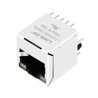 China LPJD4601B4NL 100/1000 Base-T Vertical RJ45 Female Connector Green&Yellow/Green&Yellow LED for sale