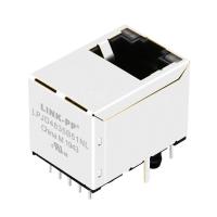 China LPJD4835B51NL RJ45 Vertical Ethernet Jack 10/100/1000 Base-T Green&Yellow/Yellow&Green LED for sale