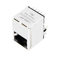 China LPJD4835B51NL RJ45 Vertical Ethernet Jack 10/100/1000 Base-T Green&Yellow/Yellow&Green LED for sale