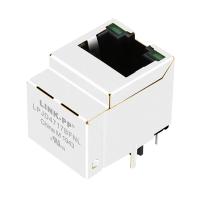 China Halo HFJV1-E1G06-L11RL Compatible LINK-PP LPJD4717BFNL 1000 Base-T RJ45 Vertical Magnetics Connector Green/Green LEDs for sale