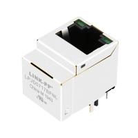 China Halo HFJV1-1G06-L11RL Compatible LINK-PP LPJD0717BFNL Gigabit RJ45 Vertical Jack 1000 Base-T With Magnetics Green/Green LEDs for sale