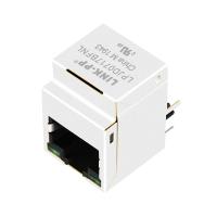 China Halo HFJV1-1G06-L11RL Compatible LINK-PP LPJD0717BFNL Gigabit RJ45 Vertical Jack 1000 Base-T With Magnetics Green/Green LEDs for sale