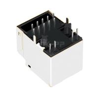 China Halo HFJV1-1G06-L11RL Compatible LINK-PP LPJD0717BFNL Gigabit RJ45 Vertical Jack 1000 Base-T With Magnetics Green/Green LEDs for sale