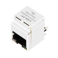 China LPJD4743B30NL 1000 Base-T Vertical RJ45 Jack With Magnetics Green/Yellow&Green Leds for sale