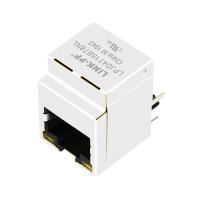 China LPJD4718B78NL Gigabit Vertical RJ45 Jack With 1000 Base-T Magnetics Orange/Green Leds for sale