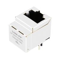 China Halo HFJV1-1G41RL Compatible LINK-PP LPJD0743DNL 1000 Base-T Vertical MagJack Gigabit RJ45 Connector Without Leds for sale