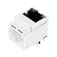 China Halo HFJV1-1G41-L51RL Compatible LINK-PP LPJD0743B30NL 1000 Base-T RJ45 Magnetics Gigabit Vertical Jack With Green/Yellow Leds for sale