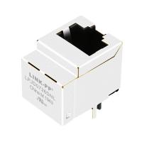 China Halo HFJV1-1G11RL Compatible LINK-PP LPJD0726DNL 1000 Base-T Vertical Gigabit RJ45 MagJack Without Leds for sale