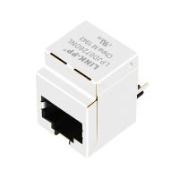 China Halo HFJV1-1G11RL Compatible LINK-PP LPJD0726DNL 1000 Base-T Vertical Gigabit RJ45 MagJack Without Leds for sale