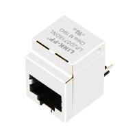 China Halo HFJV1-1G46RL Compatible LINK-PP LPJD0718DNL 100/1000 Base-T Vertical RJ45 Gigabit MagJack Without Leds for sale