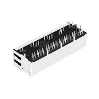 China YDS 64F-1301GYD2NL Compatible LINK-PP LPJG46801AENL 10/100/1000 Base-T Tab Down Green/Yellow LED 1x4 Port Ethernet RJ45 Connection for sale