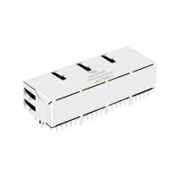 China YDS 64F-1301GYD2NL Compatible LINK-PP LPJG46801AENL 10/100/1000 Base-T Tab Down Green/Yellow LED 1x4 Port Ethernet RJ45 Connection for sale