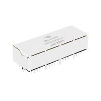 China Hanrun HR931402AE Compatible LINK-PP LPJ46401BENL 10/100 Base-T 1x4 Port RJ45 Jack Magnetics Tab Down Green/Yellow LED for sale
