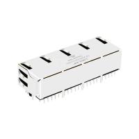 China Pulse JG0-0098NL Compatible LINK-PP LPJG48837A31NL 10/100/1000 Base-T Tab Up Green&Orange/Green&Orange LED 1x4 Port Connector Lan RJ45 for sale