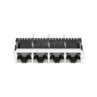China Pulse JXG0-0098NL Compatible LINK-PP LPJG49854A31NL 10/100/1000 Base-T Tab Up Orange&Green/Orange&Green LED 1x4 Port RJ45 Network for sale