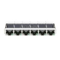 China Pulse JG0-0070NL Compatible LINK-PP LPJG68837A63NL 1000 Base-T Tab Up Green/Orange&Green LED 1x6 Port RJ45 Connector For Sale for sale