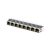 China LPJ86204AENL 10/100 Base-T 1X8 Port RJ45 Female Connector for sale