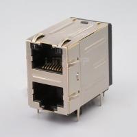 China Pulse JC0-0063NL Compatible LINK-PP LPJG17947A51NL 1000 Base-T 2x1 Port RJ45 Mag Jack Green&Yellow/Green&Yellow LED for sale