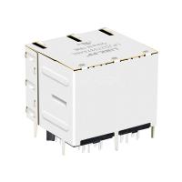 China LPJG27037A4NL 1000 Base-T 2x2 Port RJ45 Magnetic Jacks Green&Yellow/Green&Yellow LED for sale