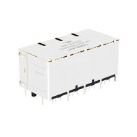 China LPJG47503AHNL 1000 Base-T Integrated Magnetics 2x4 Port RJ45 Modular Jack for sale