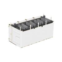 China LPJG47531CNL 1000 Base-T Integrated Magnetics 2x4 Port Ethernet RJ45 Connector for sale