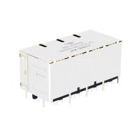 China LPJG47561A55NL 1000 Base-T Integrated Magnetics 2x4 Port With Leds RJ45 Connector for sale