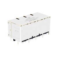 China XFMRC XFGIGH-STKVDYG8-4 Compatible LINK-PP LPJG47561ADNL 10/100/1000 Base-T 10p10c Yellow/Green LED 2x4 Port Cat6 RJ45 connector for sale
