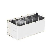 China LPJG47020A32NL 1000 Base-T Integrated Magnetics 2x4 Port RJ45 8 Pin Connector for sale