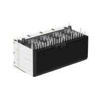 China LPJ47335A48NL 10/100 Base-T Green&Orange/Green&Orange Led 2x4 Port RJ45 Ethernet Connectors for sale