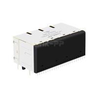 China LPJX47312A43NL 10/100 Base-T Tab Up Green&Yellow/Green&Yellow LED 2X4 Port RJ45 Female Connectors for sale