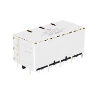 China LPJ47040AENL 10/100 Base-T Green/Yellow LED 2X4 Port 8P8C RJ45 Jack Female Connector for sale