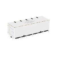 China Belfuse 0833-2X6R-54-F Compatible LINK-PP LPJG67537CNL 100/1000 Base-T Without Led 2x6 Port 10P8C Stacked RJ45 Connectors for sale