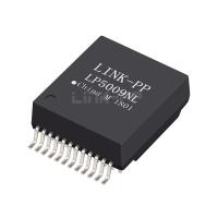 China Pulse H24201SI Compatible LINK-PP LP5009ANL 10/100 Base-T Single Port SMD 24 PIN Low Profile PoE Lan Magnetics for sale