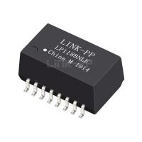 China Halo TG110-E055N5RL Compatible LINK-PP LP1188NLE 10/100 Base-T Single Port SMD 16 PIN Low Profile PoE Ethernet Transformer for sale
