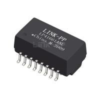China Halo TG110-HPE7N5LF Compatible LINK-PP LP41661ANL 10/100 Base-T Single Port SMD 16 PIN PoE+ Ethernet Telecom Transformer for sale