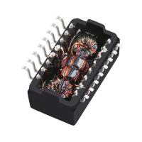 China Halo TG110-HPE7N5LF Compatible LINK-PP LP41661ANL 10/100 Base-T Single Port SMD 16 PIN PoE+ Ethernet Telecom Transformer for sale