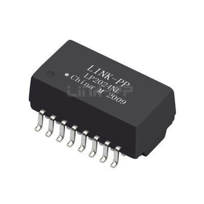 China LP2024NL 10 Base -T Single Port Isolation Transformer Modules 16 Pin SMD for sale