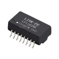 China LP1107NL 10/100 Base -T Single Port SMD 16 Pin Lan Transformer Modules for sale
