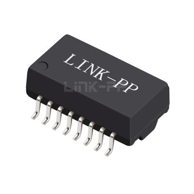 China LP21669NL 10/100 Base-T Single Port SMT 16 PIN LAN Magnetic Transformer Modules for sale