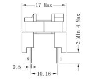 China Wurth 750370423 Compatible LINK-PP LPA0821PNL Single Port 8 PIN Lan Transformer Modules for sale