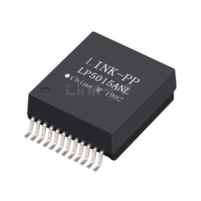 China Belfuse S558-5999-AB-F Compatible LINK-PP LP5015ANL 100/1000 Base-T Single Port SMT 24 PIN Telecom Transformers for sale