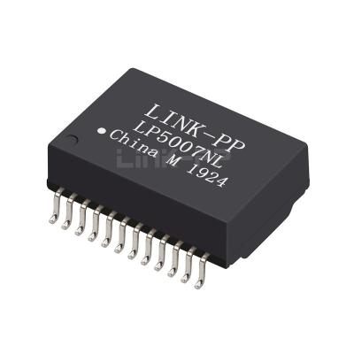 China Bothhand 24HSS1041A2HF Compatible LINK-PP LP5007NL 10/100/1000 Base-T Single Port SMD 24PIN Ethernet Magnetics for sale