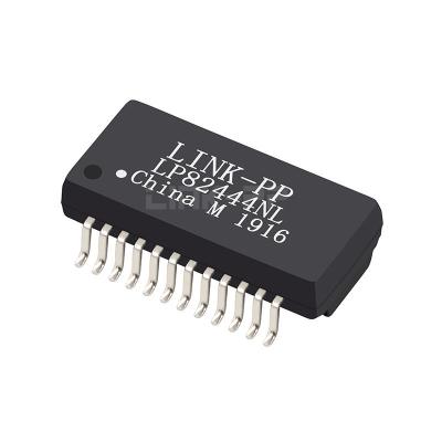 China Halo TG111-S12NYNRL Compatible LINK-PP LP82444NL 100/1000 Base-T Single Port Ethernet Transformer Modules POE SMD 24PIN for sale
