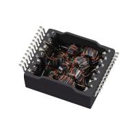 China LP82474ANL Single Port 1000 BASE-T SMD 24 Pin Lantelecom Transformer Modules for sale