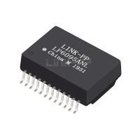China LP6095ANL Single Port 1000 BASE-T PoE+ Lan Transformer Modules 24 Pin SMD for sale