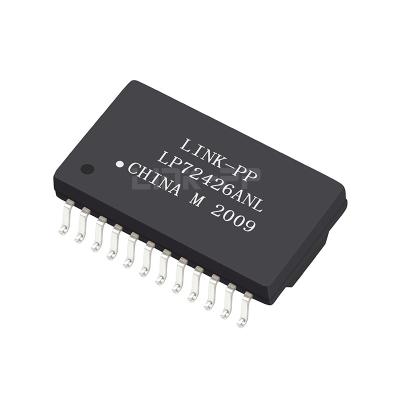 China LP72426ANL 2.5G Base-T Single Port 24 PIN SMD PoE+ Lan Transformer Modules for sale