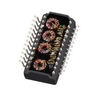 China LP72488ANL 2.5G Base -T 24 Pin Single Port SMD Transformer Magnetic Modules for sale